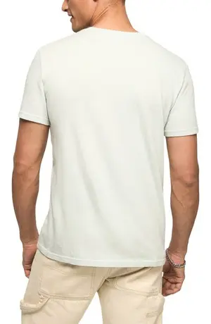 Lucky Brand Blue Moon Logo Graphic T-shirt