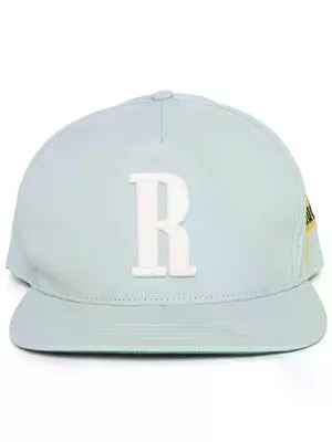 Rhude Logo Embroidered Cotton Cap - Blue
