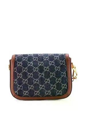 Gucci Horsebit 1955 Mini Shoulder Bag - Blue