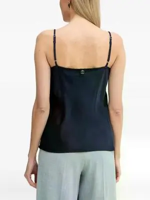 FRACOMINA V-neck Blouse With Adjustable Straps