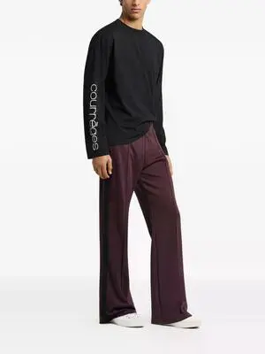 COURREGES Logo-print Long-sleeved T-shirt