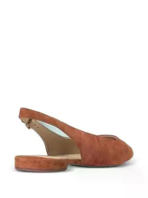 Ralph Lauren Pointed-toe Slingback Ballet Flats
