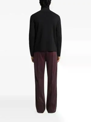 COURREGES Half-zip Logo Detail Sweater