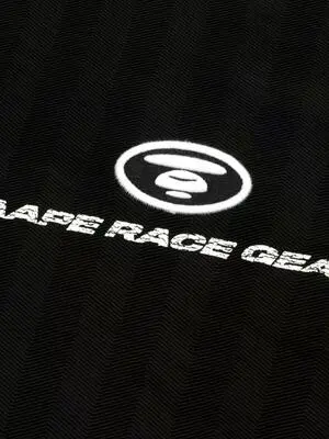 AAPE BY *A BATHING APE Moonface Logo-patch Panelled Tank Top