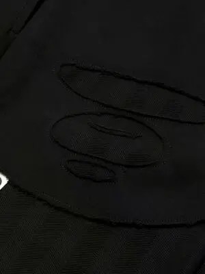 AAPE BY *A BATHING APE Logo-patch Striped Shorts