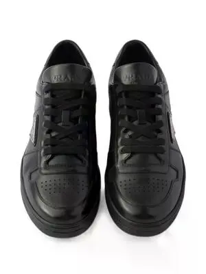 Prada Downtown Leather Sneakers
