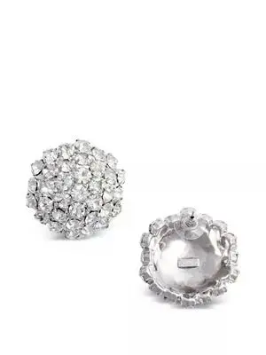 SELF-PORTRAIT Crystal Embellished Flower Earrings