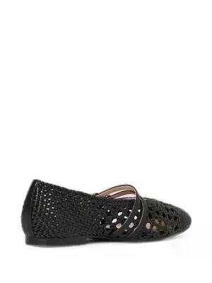 COCCINELLE Risako Woven Ballet Flats
