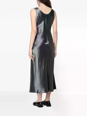 Max Mara Satin Midi Dress
