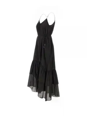 Liu Jo Ruffled Muslin Maxi Dress