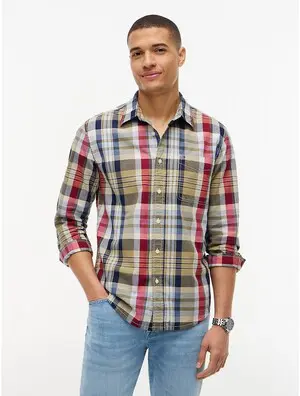 Tommy Hilfiger Regular Fit Plaid Pocket Shirt - Plaid 2