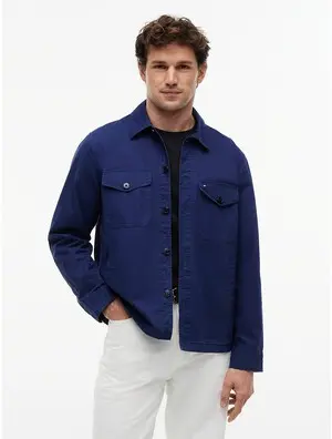 Tommy Hilfiger Twill Utility Shirt Jacket