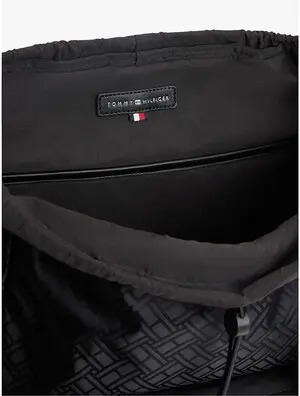 Tommy Hilfiger Flag Logo Jacquard Travel Backpack