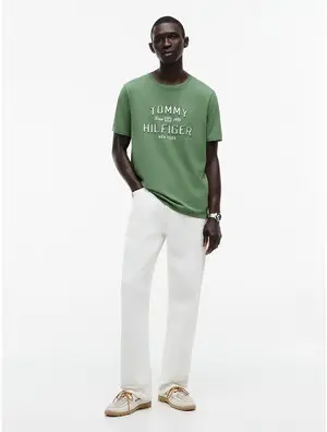 Tommy Hilfiger Hilfiger 1985 Logo T-shirt - Dusty Meadow