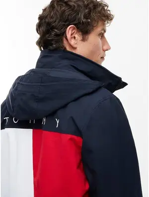 Tommy Hilfiger Water-repellent Flag Logo Jacket