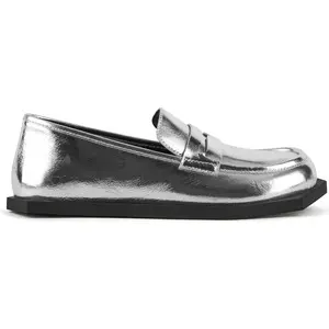 United Nude Poly Loafer Lo - Silver