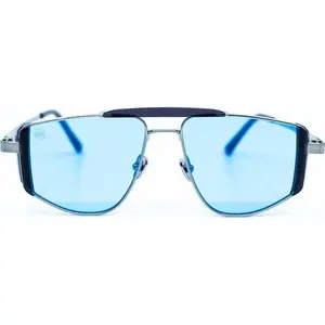 TAXXON EYEWEAR Taxxon Eyewear Five-O Steel Sunglasses Blue