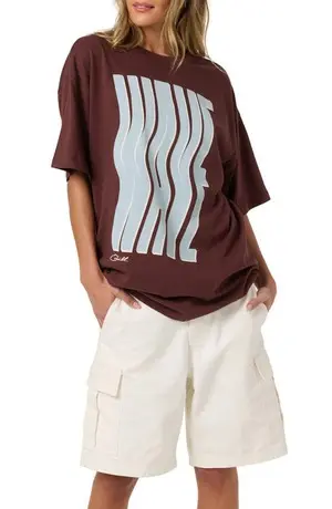 O'Neill Wave Oversized Graphic T-shirt