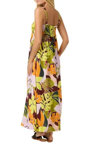 O'Neill Natasha Tropical Maxi Dress