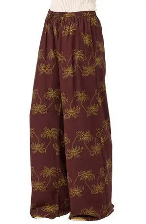 O'Neill Rosalie Palm Stripe Pants