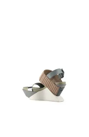 United Nude Delta Wedge Puffier Sandals - Sierra
