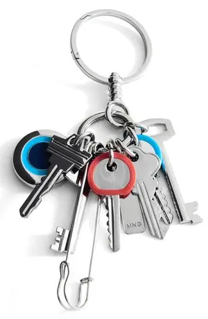 Mango Assorted Keyring With Evil Eye Charm
