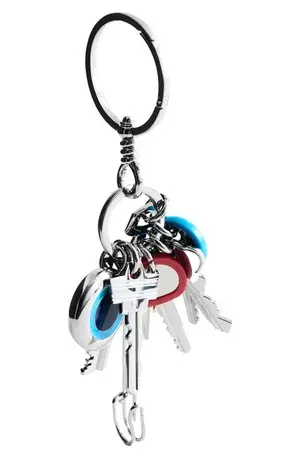 Mango Assorted Keyring With Evil Eye Charm