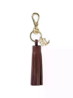 Ralph Lauren Logo-charm Tassel Keyring - Red