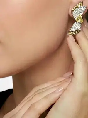HYT JEWELRY Diamond Heart Earrings