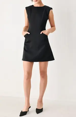 FREEMARKET A-line Minidress - Black
