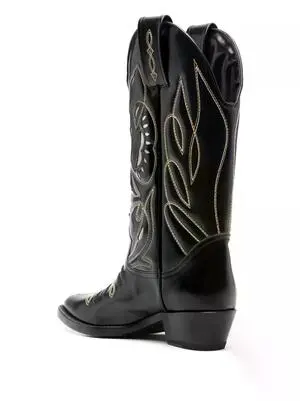 Dsquared2 70mm Cut-out Leather Mid-calf Boots