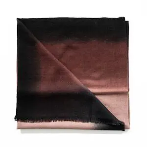 STUDIO VARIOUSLY Iris Mink Cashmere Merino Handwoven Scarf - Red