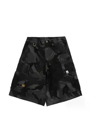AAPE BY *A BATHING APE Camouflage Print Cargo Shorts