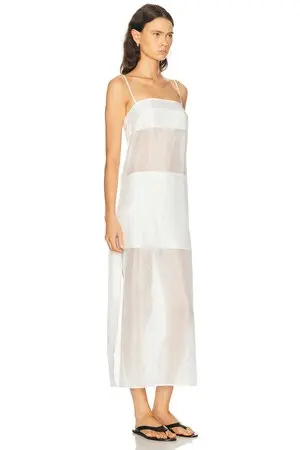 SANS FAFF Cove Silk Maxi Dress