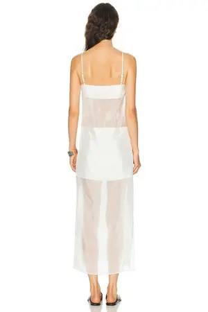 SANS FAFF Cove Silk Maxi Dress