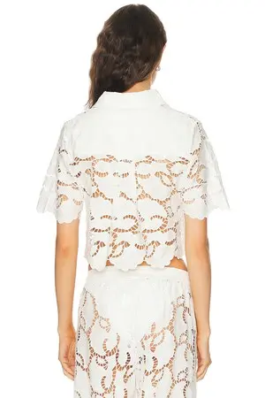 NICHOLAS Sonora Relaxed Crop Top