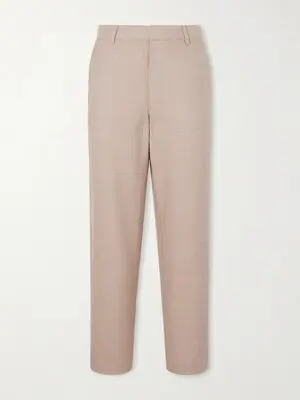 THE ELDER STATESMAN Cashmere-wool Blend Trousers - Neutrals