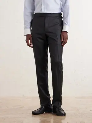 TOM FORD Shelton Straight-leg Wool-twill Suit Trousers