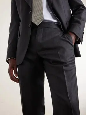 TOM FORD Shelton Straight-leg Wool-twill Suit Trousers