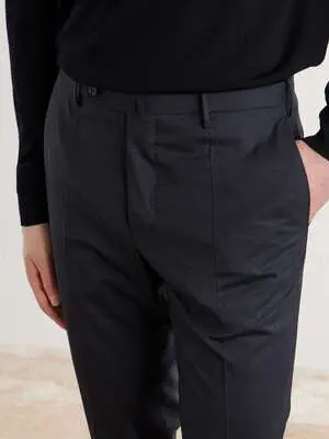 SLOWEAR Straight-leg Wool Suit Trousers