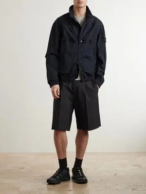 Stone Island Garment-dyed Shell Jacket