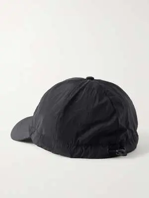 Stone Island Logo-appliquéd Shell Baseball Cap
