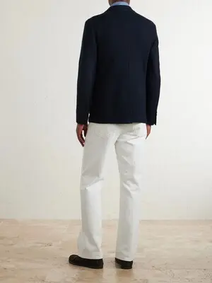 SLOWEAR Wool-blend Jersey Blazer