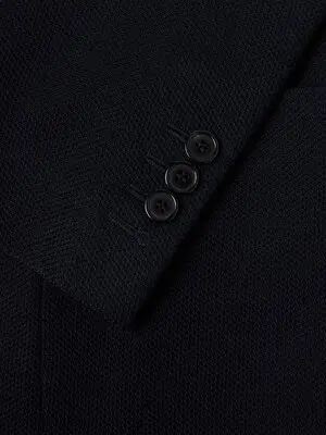 SLOWEAR Wool-blend Jersey Blazer