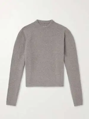 Rick Owens Cashmere-blend Sweater - Gray