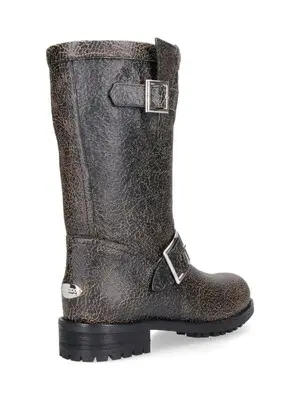 JIMMY CHOO Biker Mid Boots