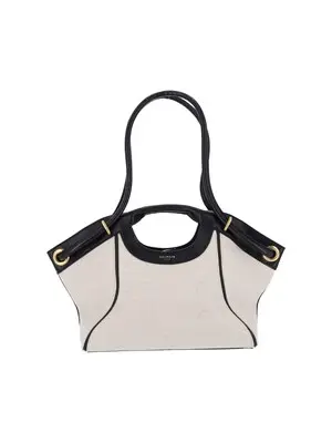Balmain Canvas Tote Bag - Beige