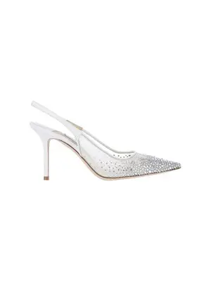 JIMMY CHOO Pumps Slingback "love 85 - White