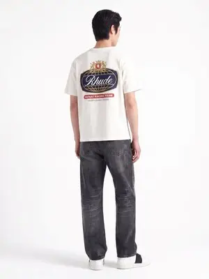 Rhude T-shirt "safari Crest - White