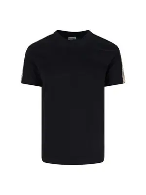 Burberry T-shirt "check - Black